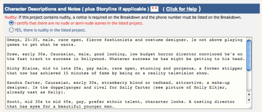 writing character breakdowns | Inside-Out, Outside-In